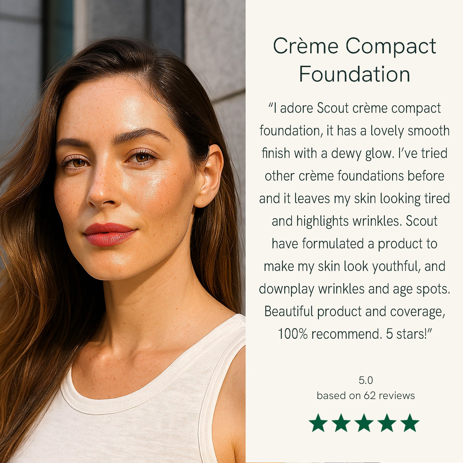 Hydrating Crème Compact Foundation with Vitamin E, Jojoba & Shea Butter ...