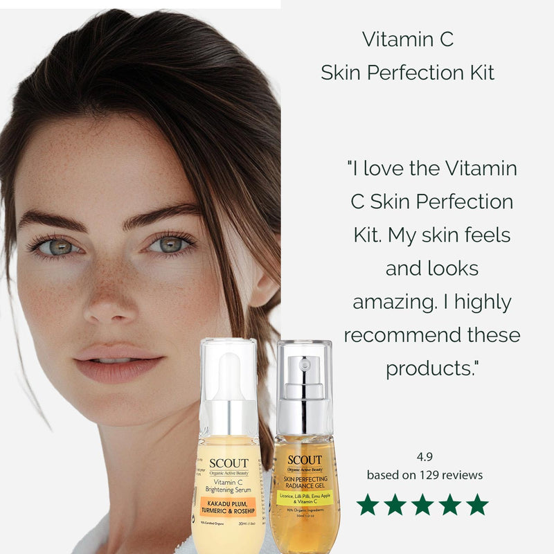 Vitamin C Skin Perfection Kit - vitamin c kit for face - SCOUT Organic ...